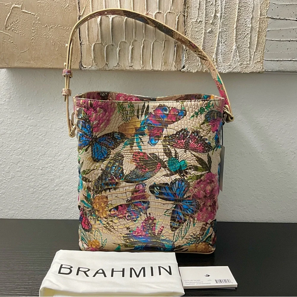 Brahmin | Bags | Brahmin Celina Mariposa Melbourne Wleather Eye ...